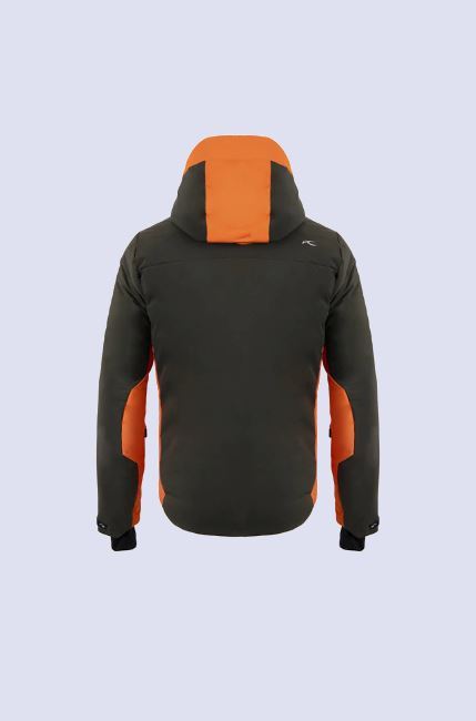 Men Green Line Jacket
