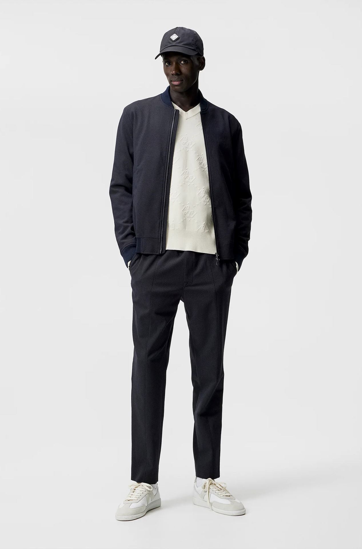 J.Linderberg - Sasha Structured 2 Tone Pants